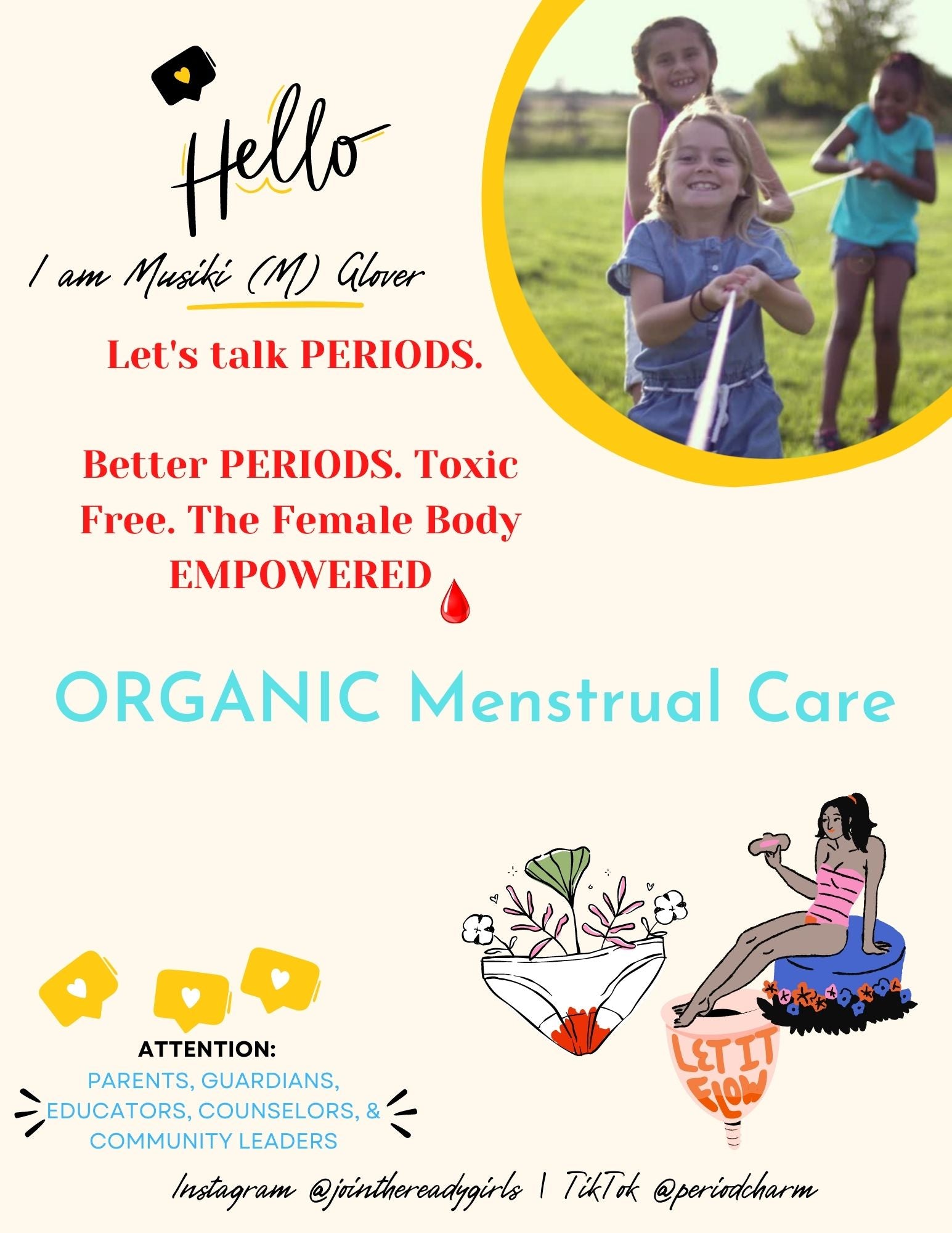 Period Charm = Menstrual Power, Advocacy & Awareness – PeriodCharm